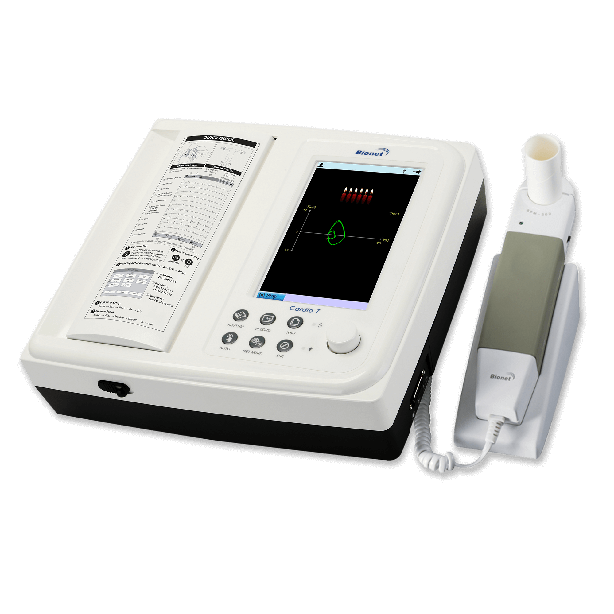 Bionet Cardio 7 ECG EKG Machine