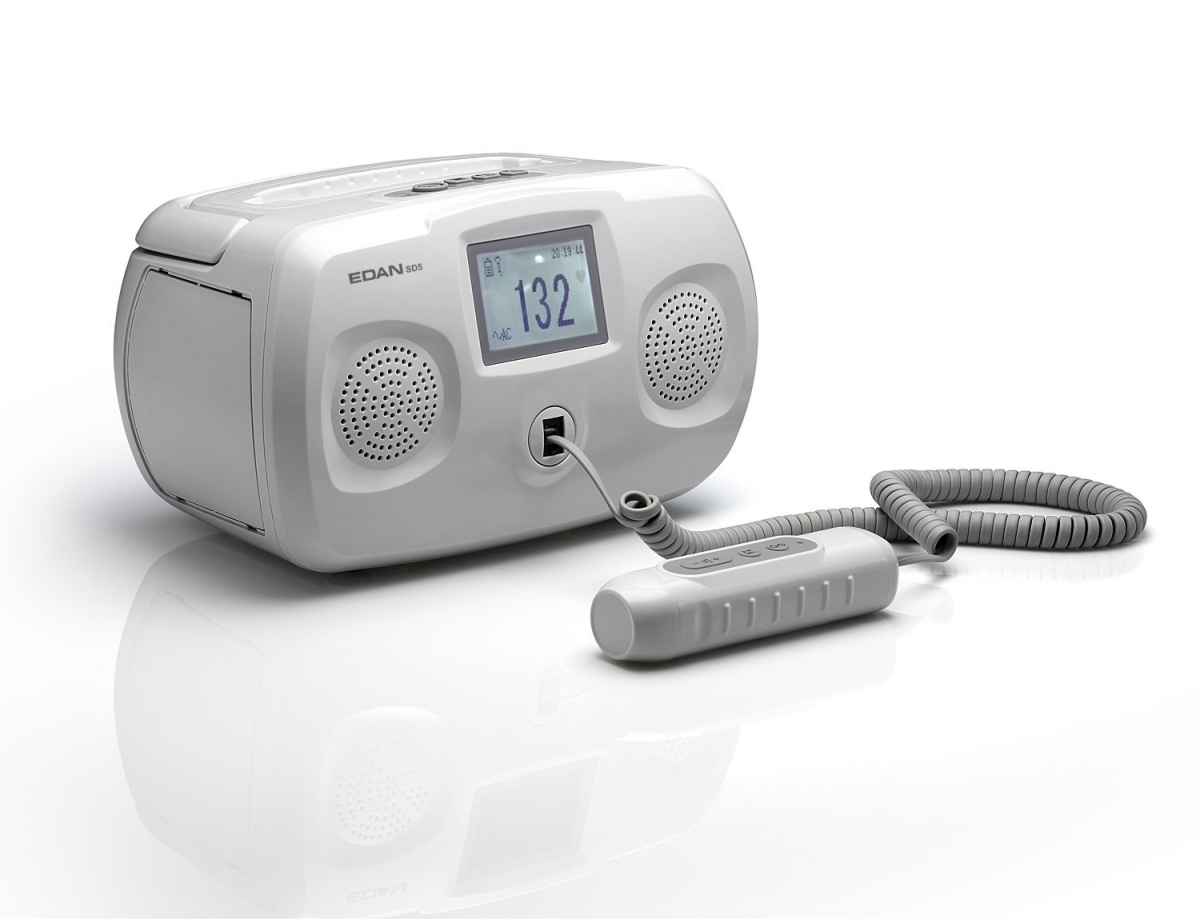 Edan SD5 Ultrasonic Tabletop 8mhz Vascular Doppler - CardiacDirect