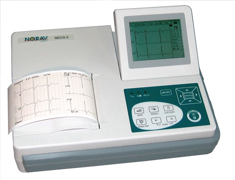 Norav Medical NECG-3 ECG Machine - CardiacDirect