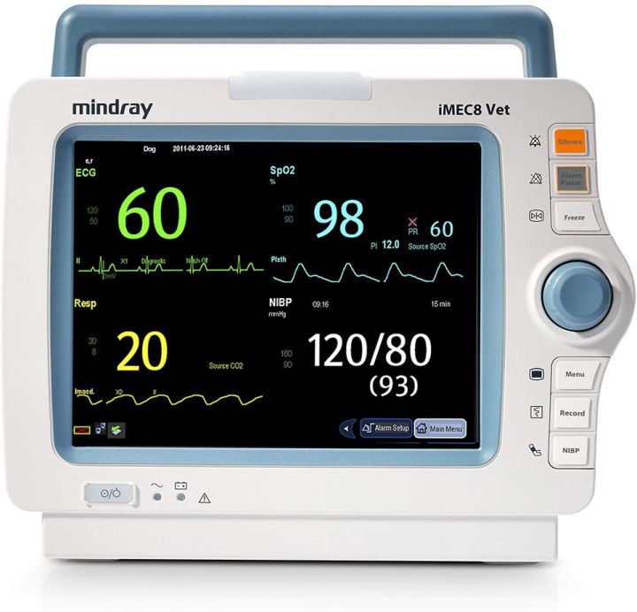 Mindray iMec8 Veterinary Monitor - CardiacDirect