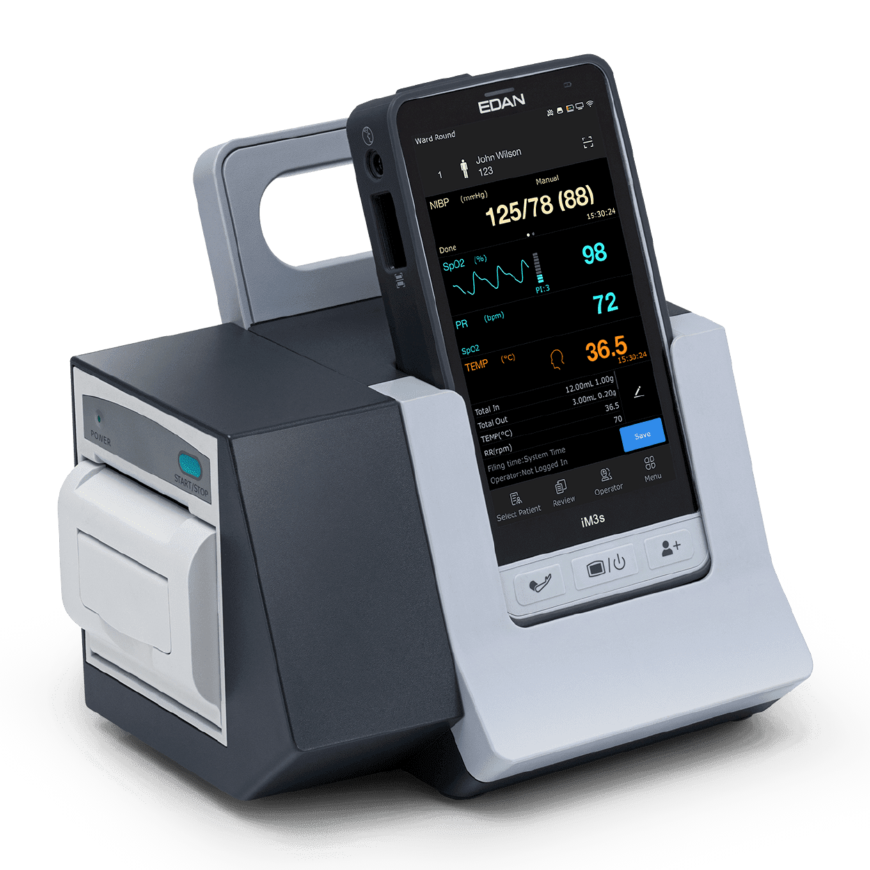 Edan iM3s Vital Signs Monitor - CardiacDirect