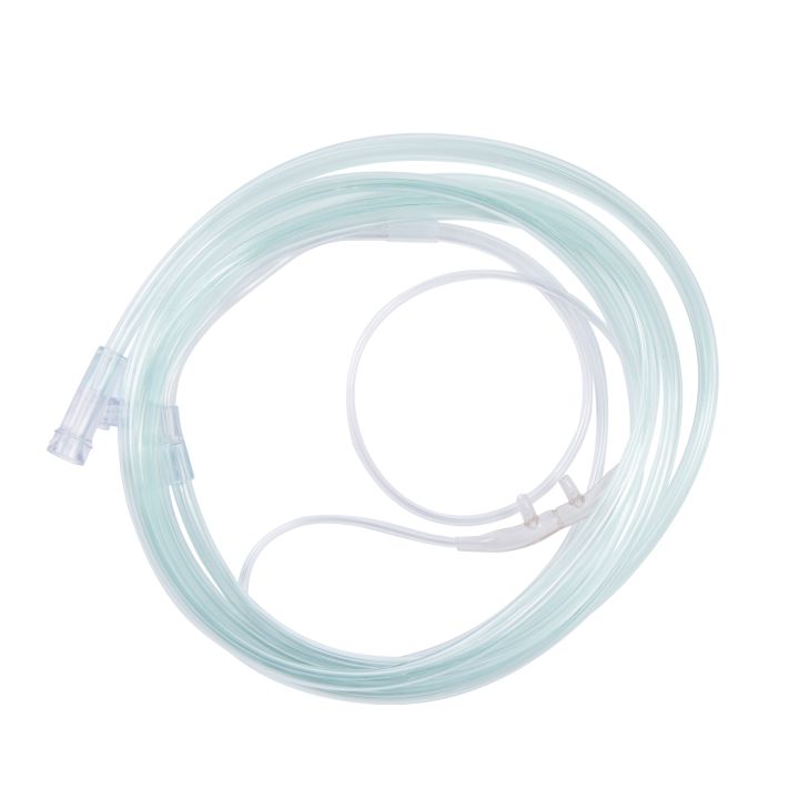 Edan ETCO2 Divided Sampling Cannula, Adult Cannula with 7′ O2 and 7′ CO2 Line - CardiacDirect