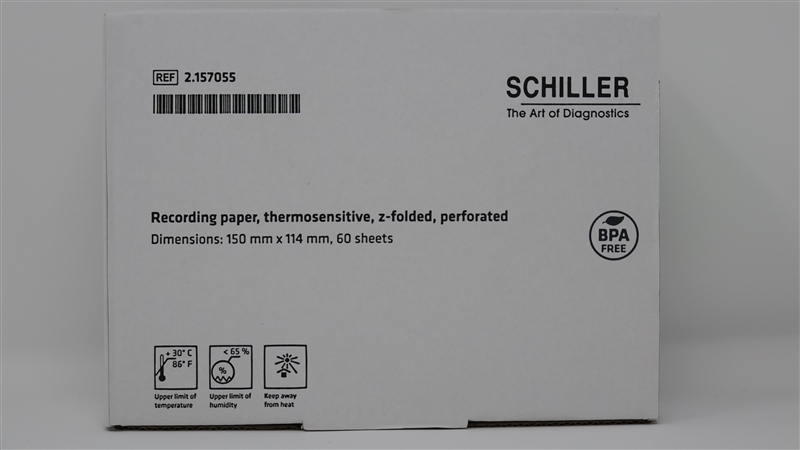 Schiller Thermal chart paper for FT-1 - CardiacDirect