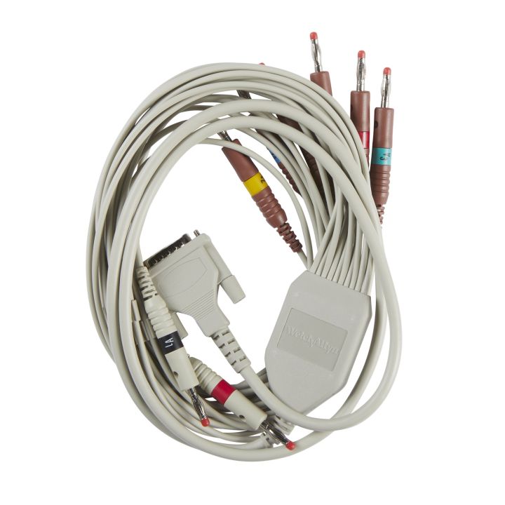 Patient Cable CP 150™ 10-Lead, AHA, Banana For Welch Allyn CP 150 ECG ...