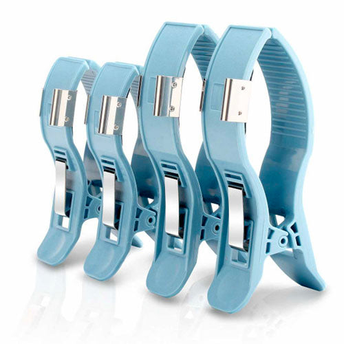 Edan Adult Reusable Limb Clamp Electrodes (4 PCS/set, 4mm ECG cable ...