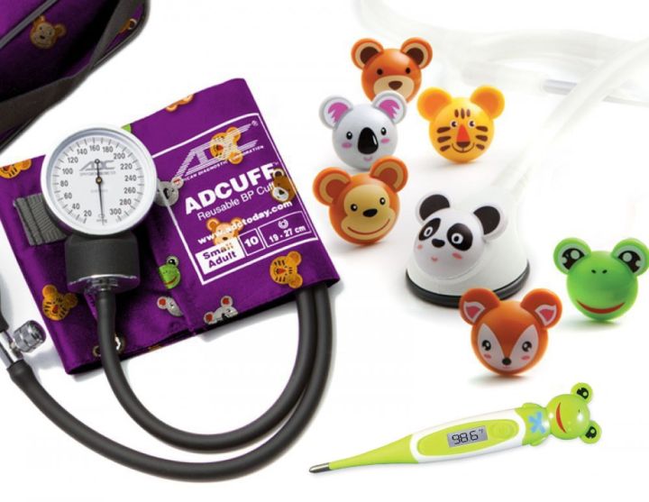 ADC Pro’s Combo Adimals Pocket Aneroid/Pediatric Scope Kit - CardiacDirect