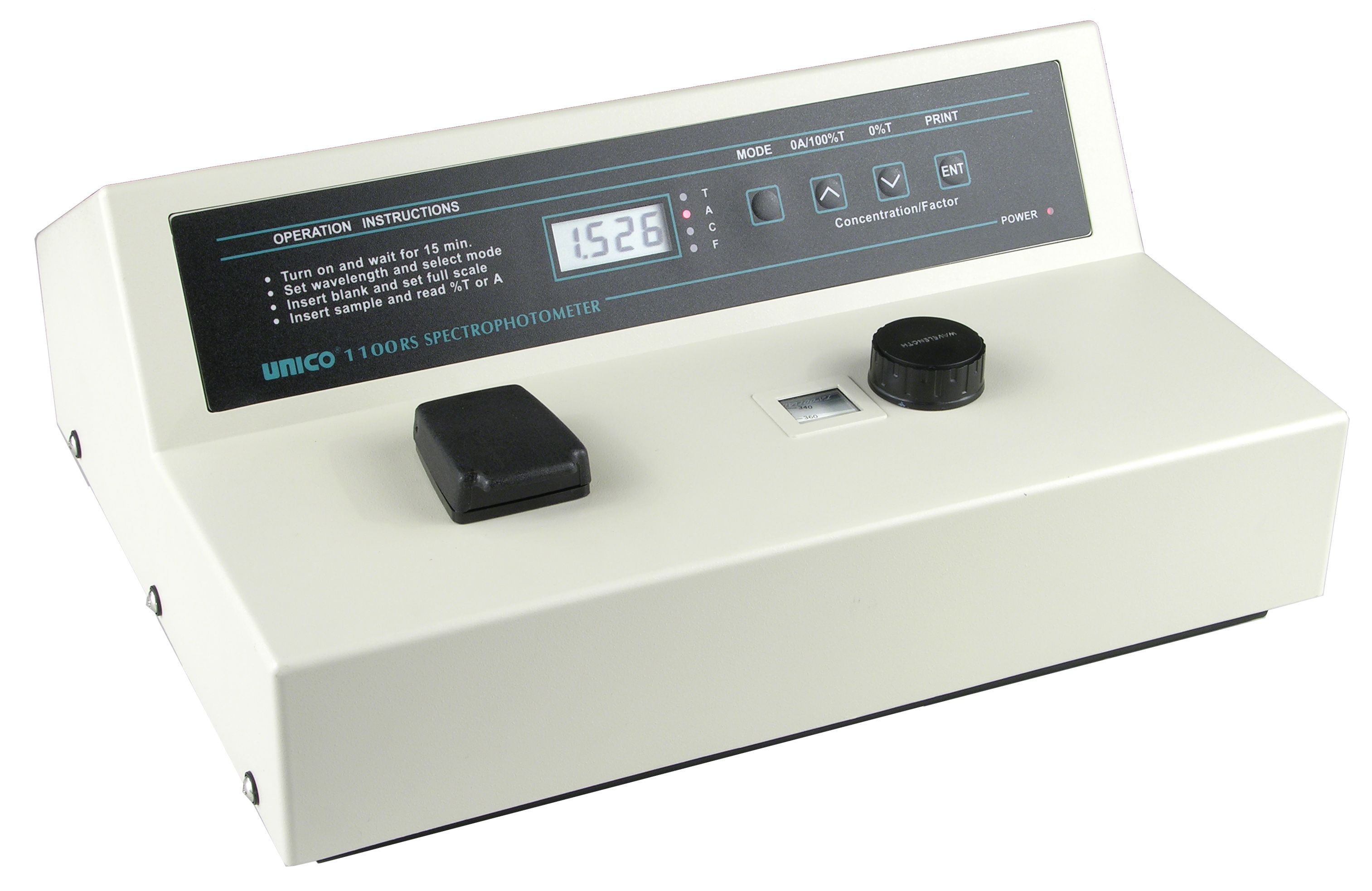 Unico S-1100 Basic Visible Spectrophotometer - CardiacDirect