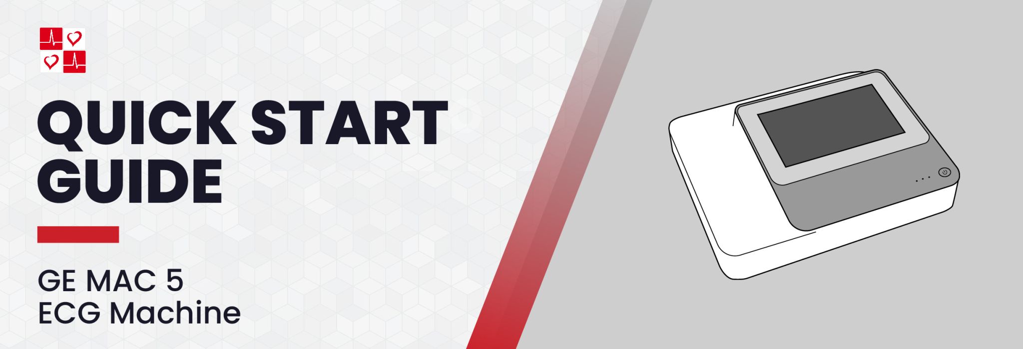 GE MAC 5 ECG Machine Quick Setup Guide - CardiacDirect