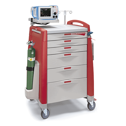 Capsa Avalo Crash Cart - CardiacDirect